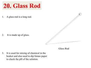 Pharmaceutical Chemistry laboratory Glasswares and apparatus.pptx