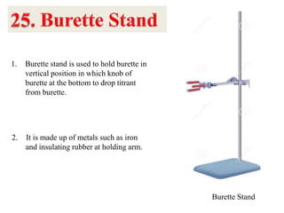 Pharmaceutical Chemistry laboratory Glasswares and apparatus.pptx