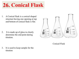 Pharmaceutical Chemistry laboratory Glasswares and apparatus.pptx