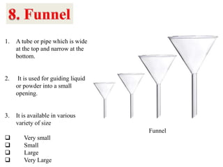 Pharmaceutical Chemistry laboratory Glasswares and apparatus.pptx