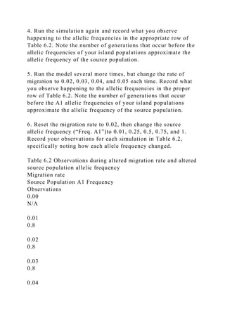 p. 1Lab 6 Population Genetics Hardy-Weinberg TheoremOBJEC.docx