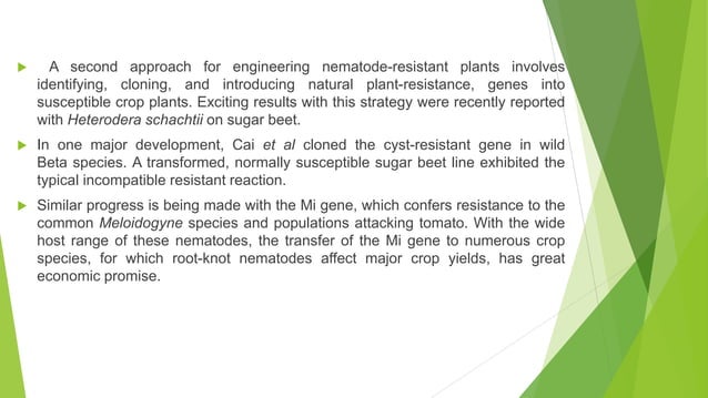 NEMATODE MANAGEMENT OPTIONS AND APPROACHES FOR ORGANIC FARMING AND ...