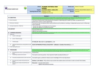 P.E.4-DLL 2024.docx grade 12 hhhhhhhhhhhh | DOCX