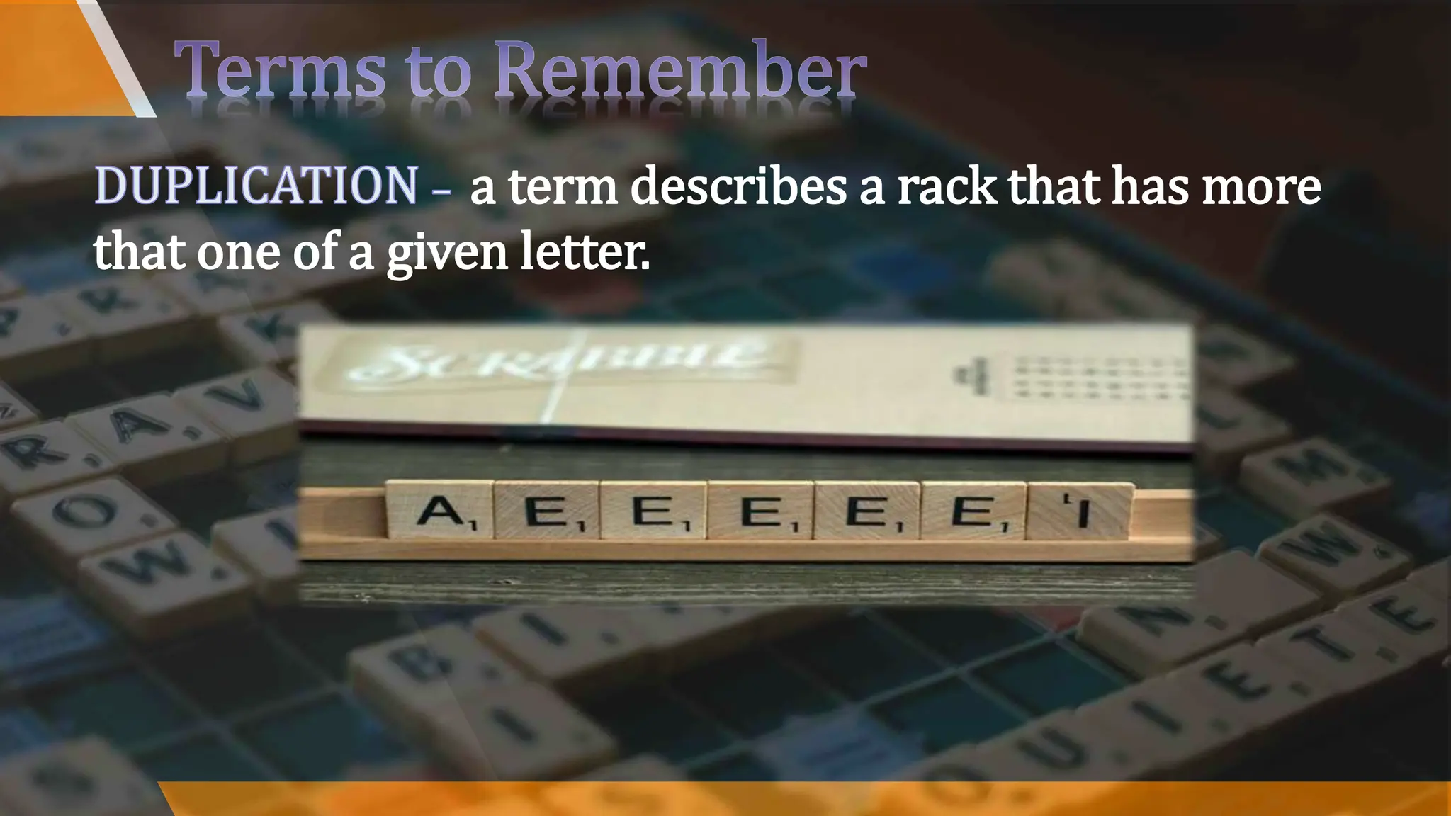 P.E Scrabble-Grade 8-Third Quarter-Indoor recreational activity | PPTX