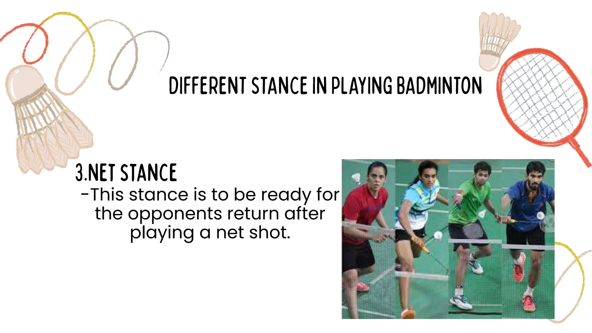 (P.E) 4 types of BADMINTON (GROUP4).pptx