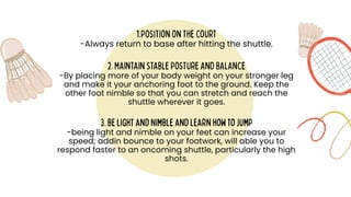 (P.E) 4 types of BADMINTON (GROUP4).pptx