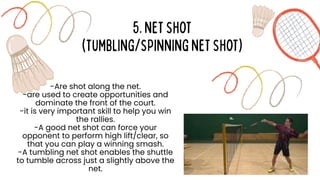 (P.E) 4 types of BADMINTON (GROUP4).pptx