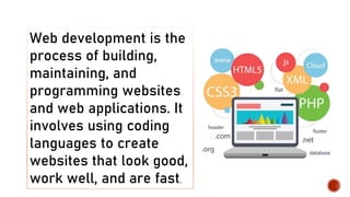 Ppt presentation on web development for engineering | PDF | Web Design and HTML | Internet