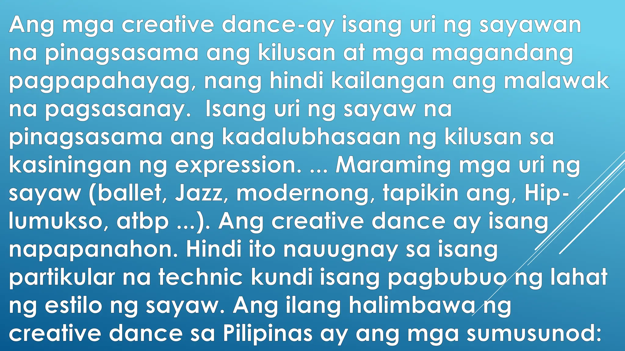 P.E 5 Q3 w1.pptx MGA KATANGIAN/BACKGROUND NG MGA PILING SAYAW | PPTX