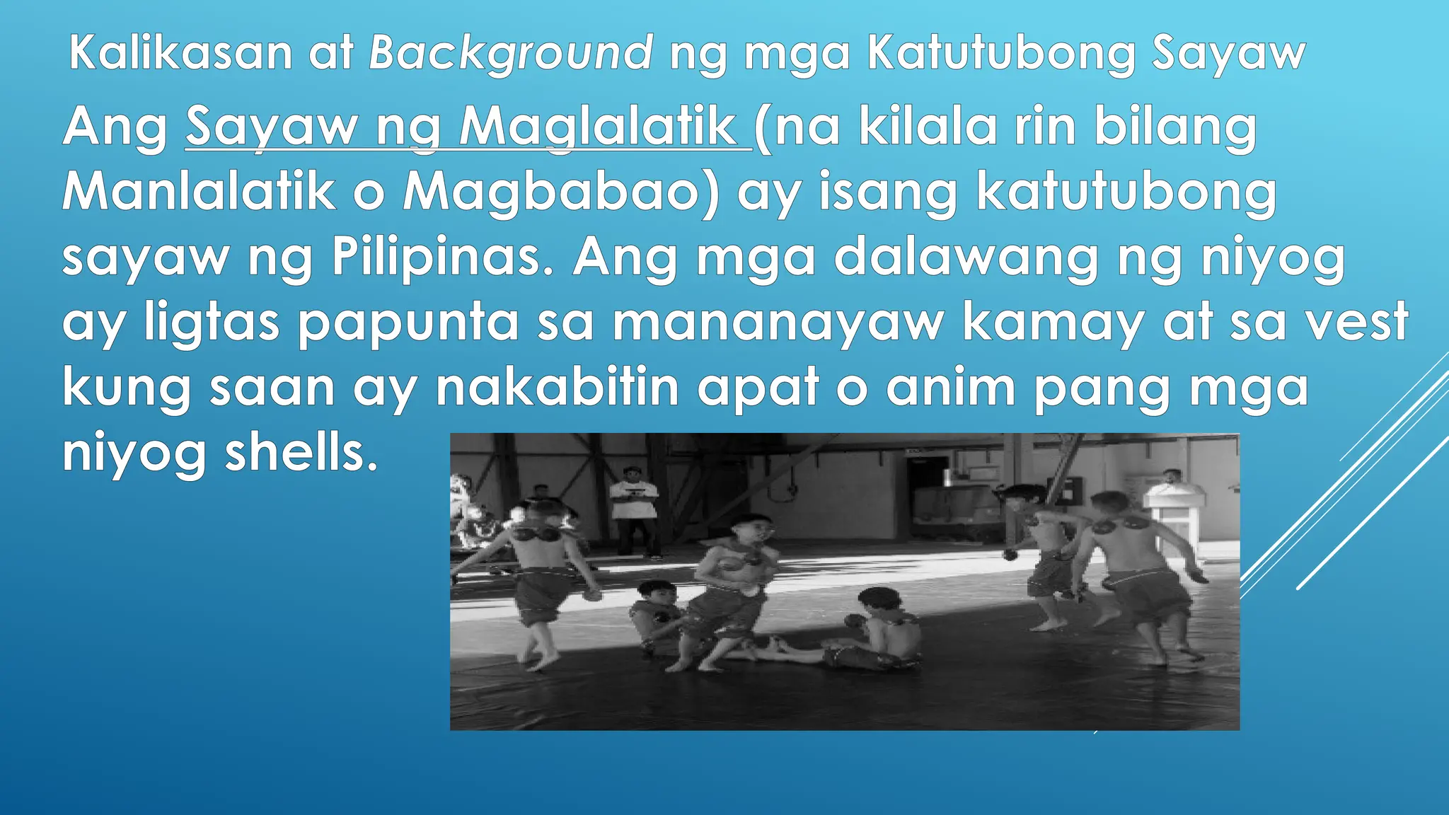 P.E 5 Q3 w1.pptx MGA KATANGIAN/BACKGROUND NG MGA PILING SAYAW | PPTX