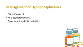 Phosphorus disturbance | hyperphosphatemia | hypophosphatemia | PPT