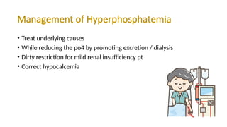 Phosphorus disturbance | hyperphosphatemia | hypophosphatemia | PPT