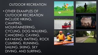 FITT PRINCIPLE AND OUTDOOR RECREATIONAL ACTIVITIES | PPTX