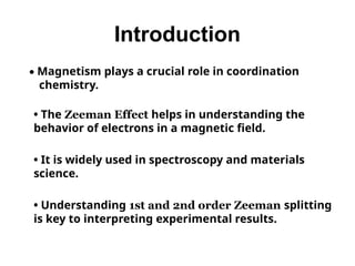 Zeeman Effect.................................... | PPTX