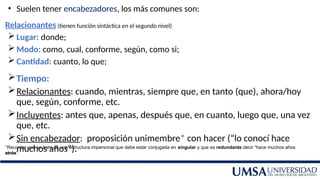 P.S. Adverbiales en el idioma Español y como se usan | PPSX