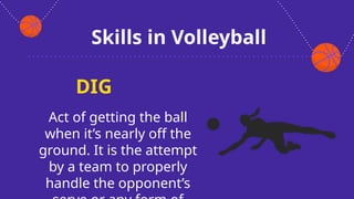 Fundamentals of Volleyball, physical education. | PPTX