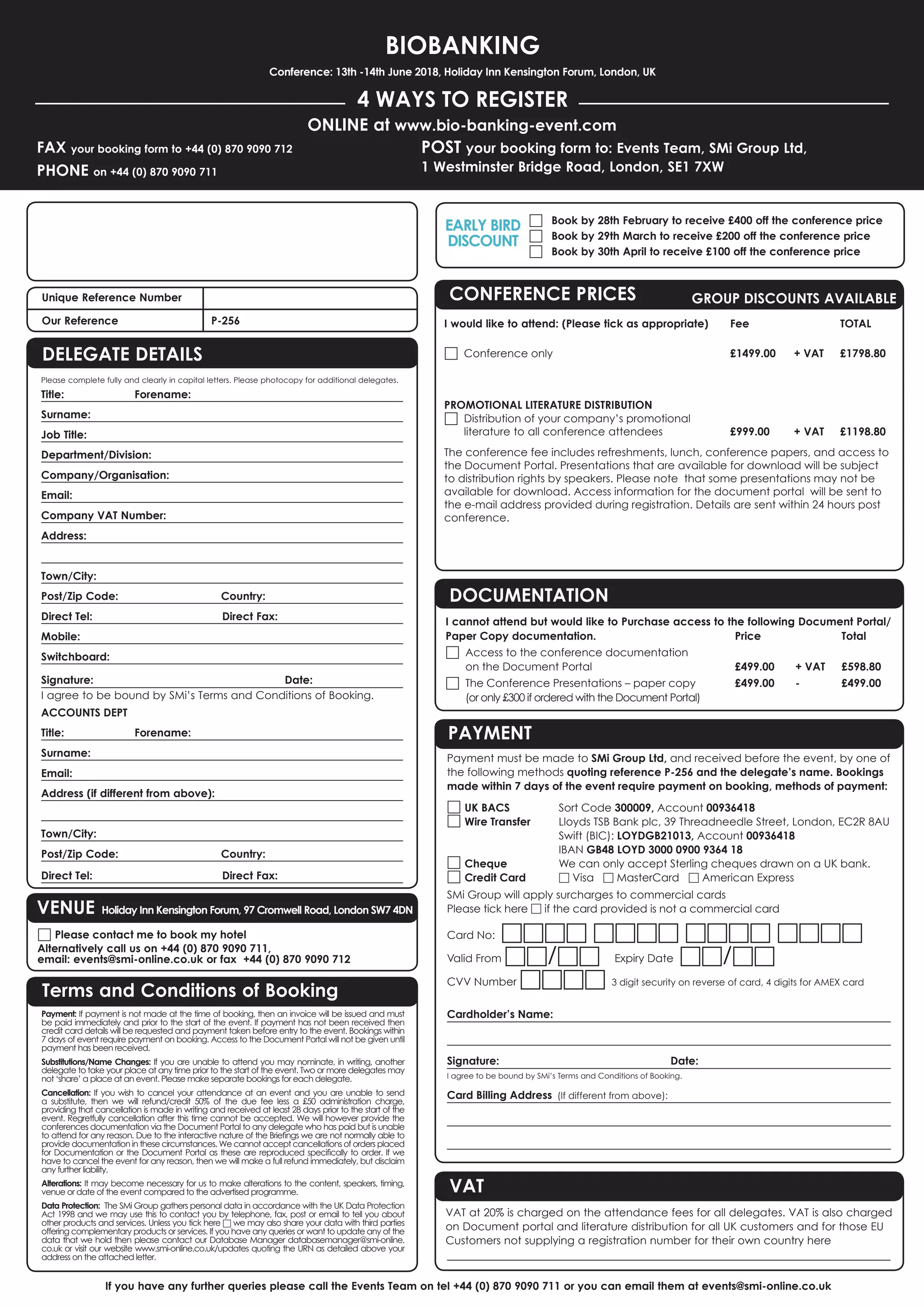 SMi Group's BioBanking 2018 | PDF