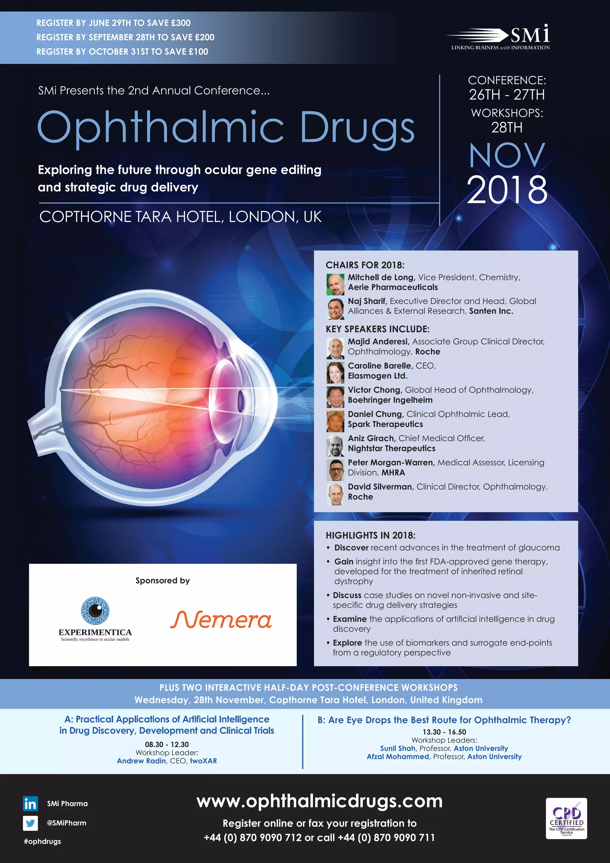 SMi Group's Ophthalmic Drugs 2018 | PDF