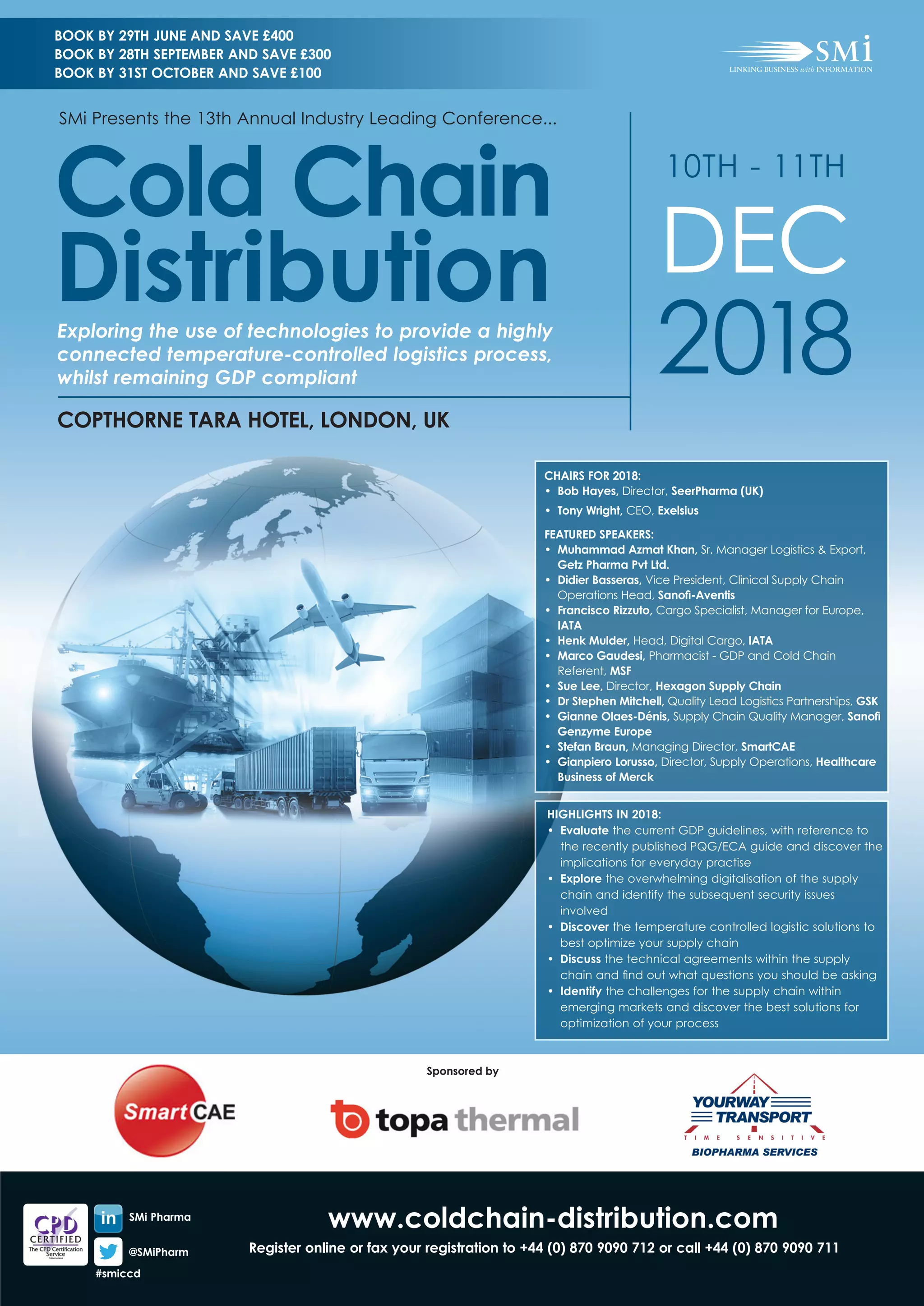 SMi Group's Cold Chain Distribution 2018 | PDF