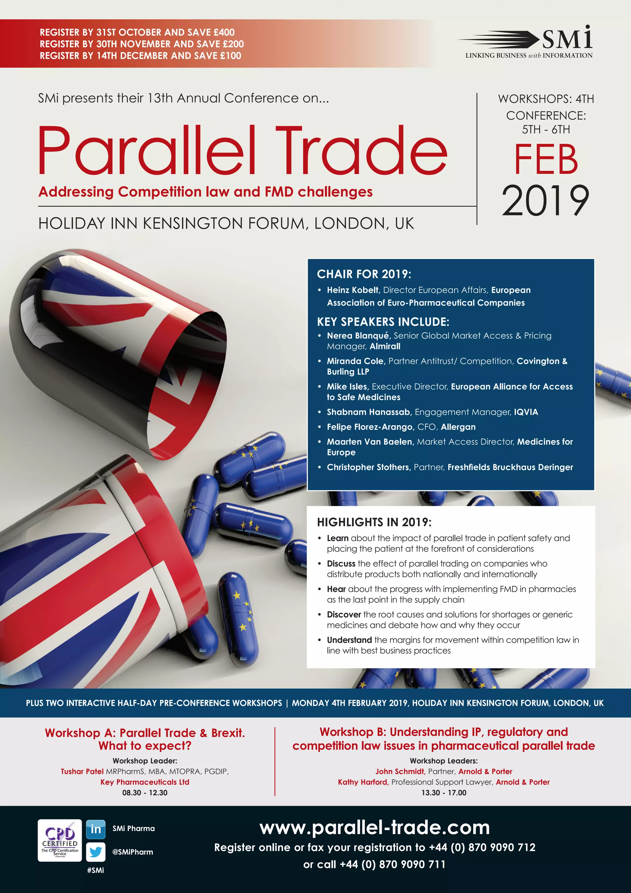 SMi Group's 13th annual Parallel Trade 2019 | PDF