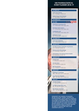 SMi Group's 3d Cell Culture 2019 conference | PDF