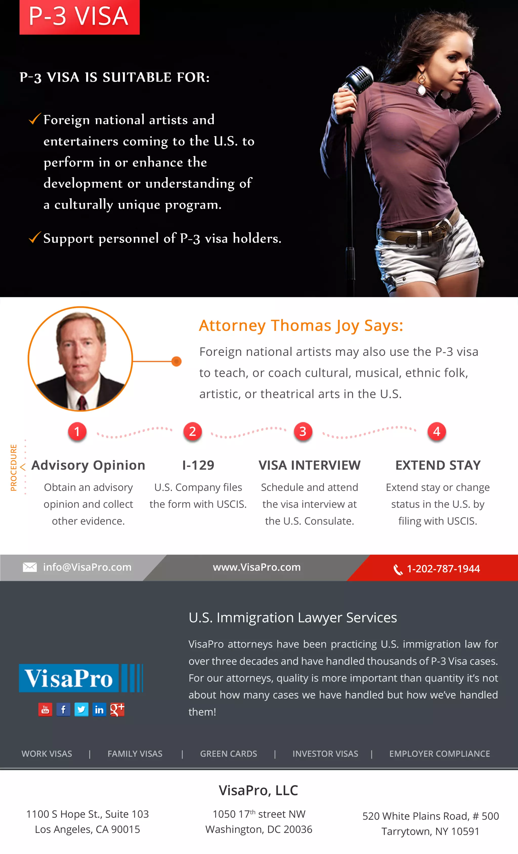 What Is P-3 Artist Visa? How to get started. | PDF