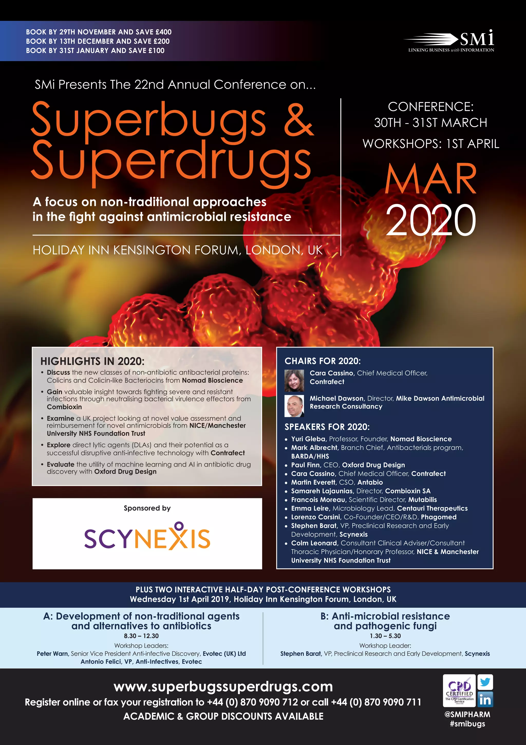 SMi Group's Superbugs and Superdrugs 2020 conference | PDF