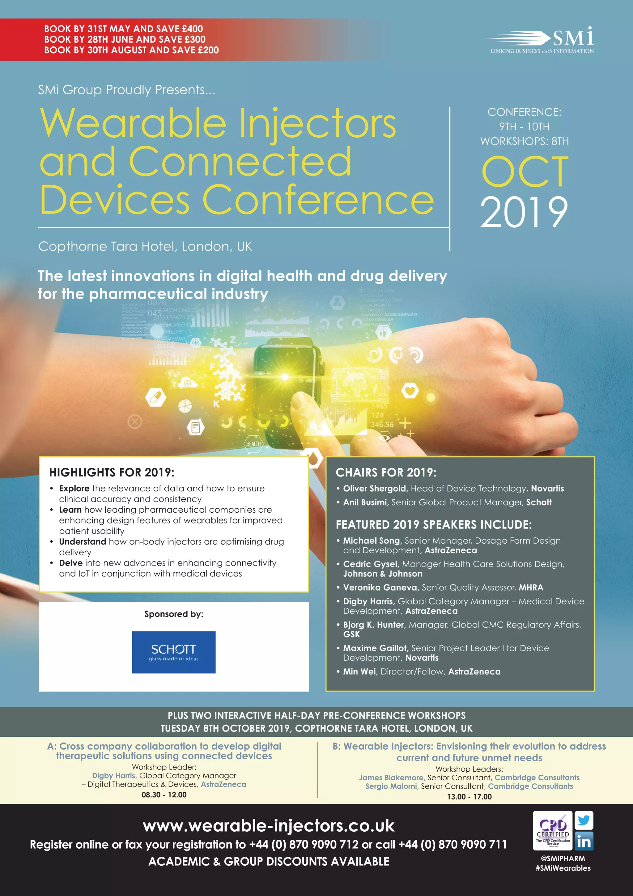 SMi Group's Wearable Injectors and Connected Devices 2019 | PDF ...