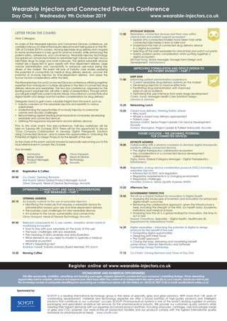 SMi Group's Wearable Injectors and Connected Devices 2019 | PDF ...