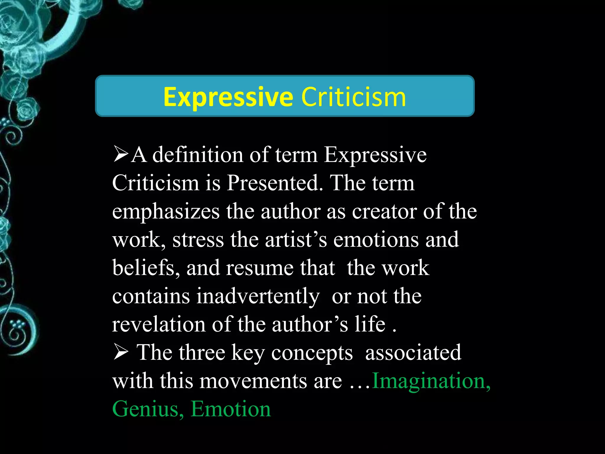 various types of criticism | PPTX