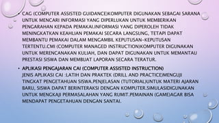 konsep aplikasi komputer | PPT