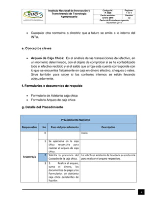 P 4009-arqueo-caja-chica | PDF