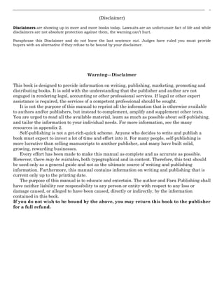 book writing layout template | PDF