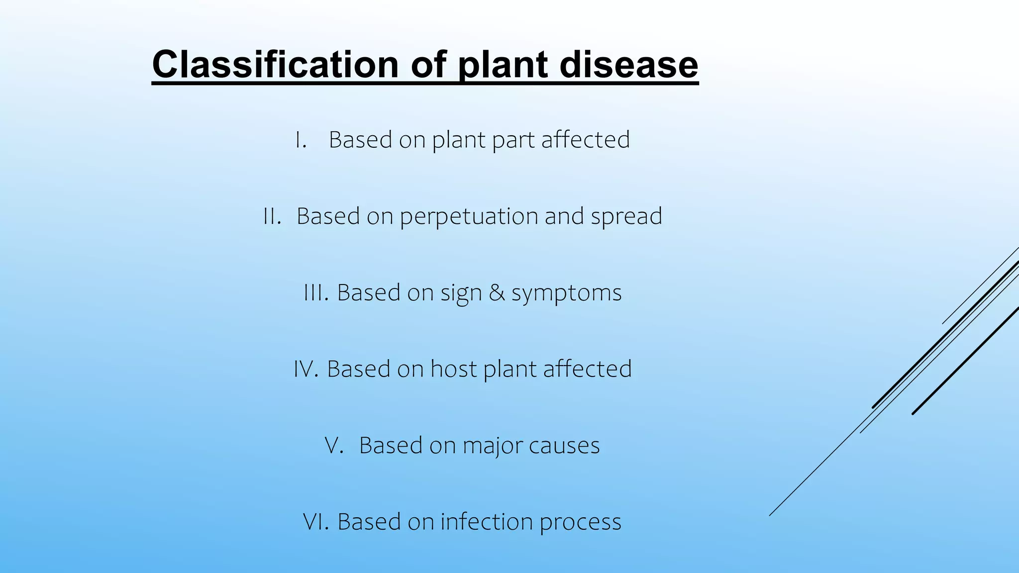 Classification of disease l Types of Disease in Plants l Seed, Soil ...