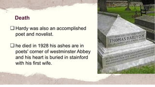 P- 4 Thomas Hardy as A NOVELIST .pptx.pptx