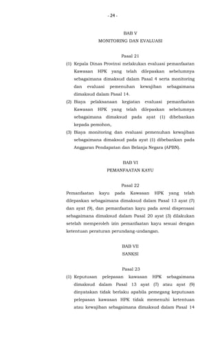 Peraturan Menteri Lingkungan Hidup dan Kehutanan No. P.51/Menlhk/Setjen/KUM.1/6/2016 tentang ...