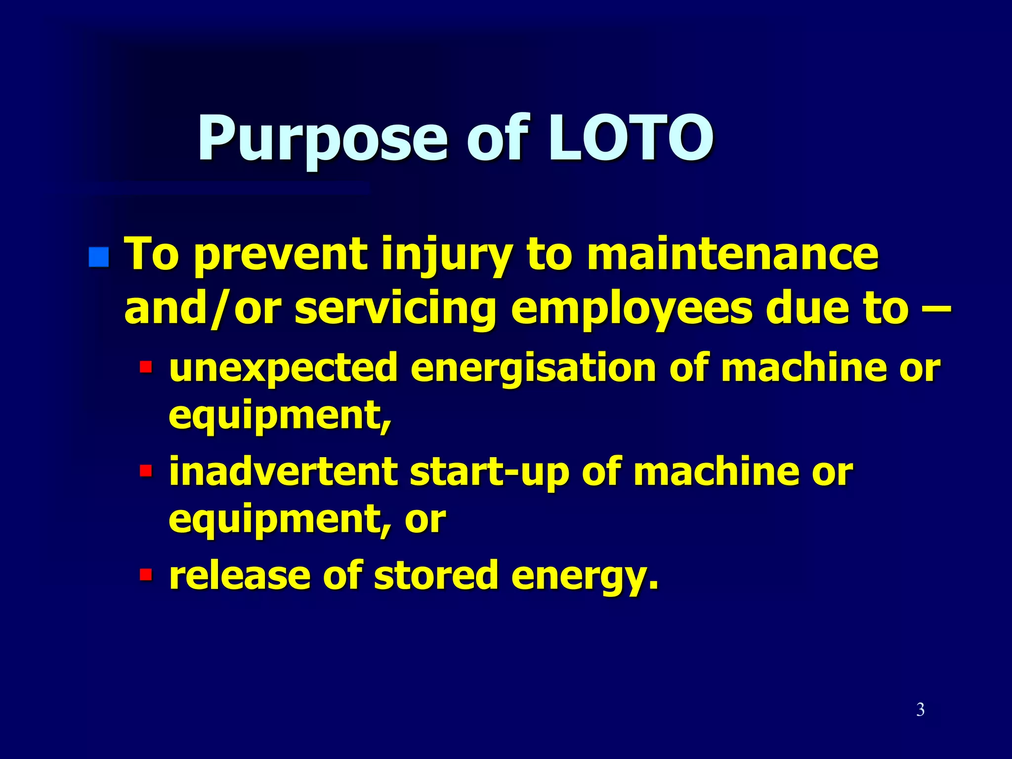 LOTO | PPTX