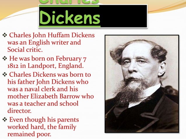 Charles Dickens's Life and Works | PPTX | Books and Literature
