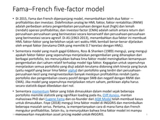 P-6 Equilibrium Model in Capital Market dan Efficient Market Hypothesis.ppt