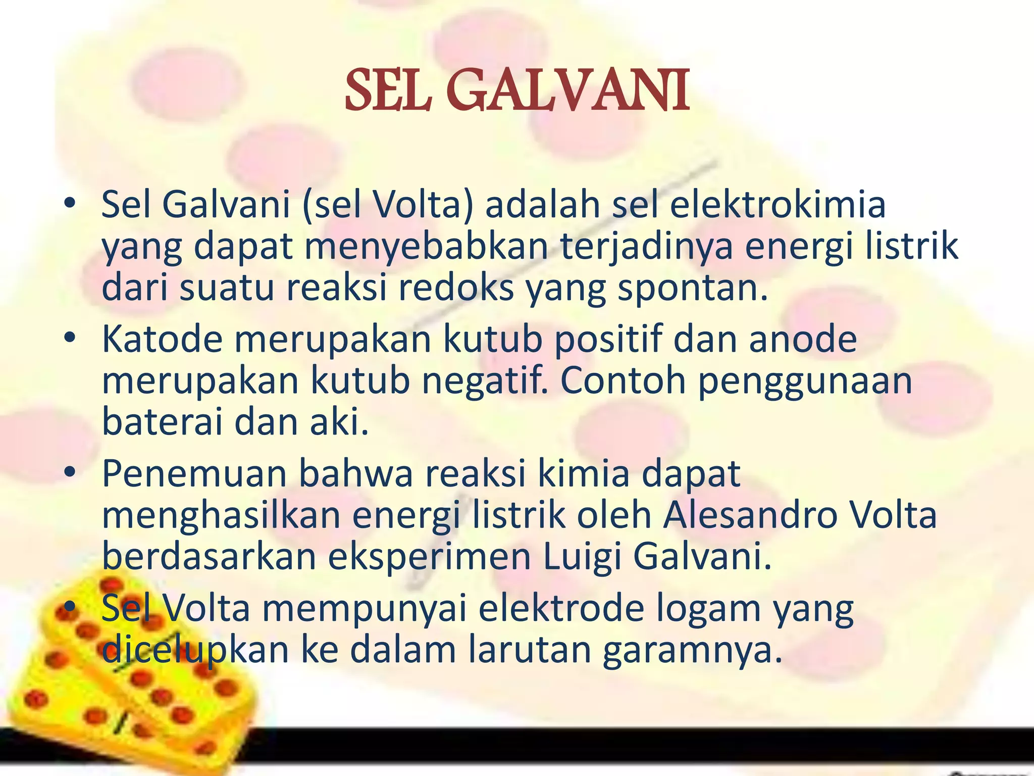 sel galvani | PPTX