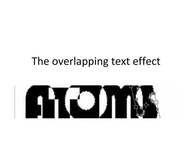 P 7 Overlapping Text | PPT