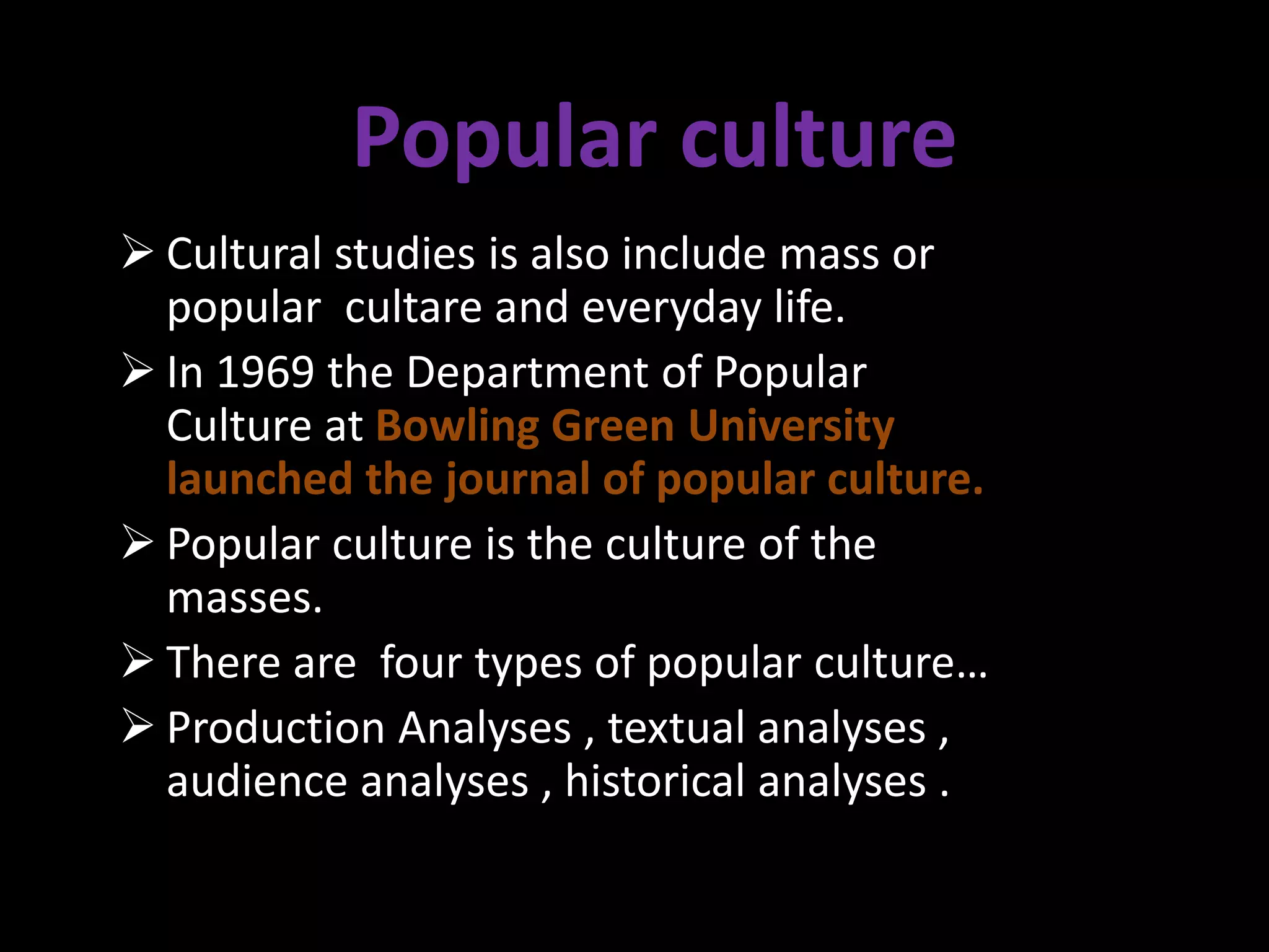 P 8 popular culture ans post-colonialism | PPTX