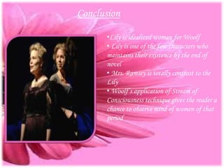 Feministic study of Mrs. Ramsey and Lily Briscoe in To the Lighthouse ...