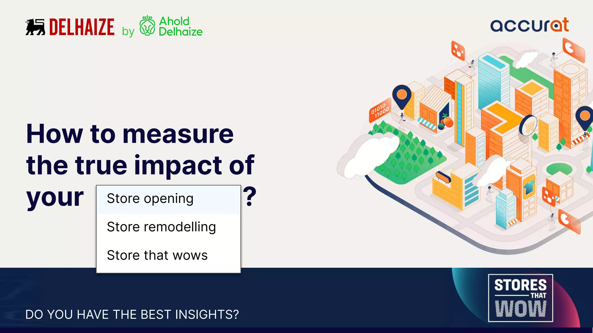 How to measure the true impact of a store? A talk about new metrics for ...