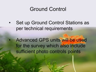 Aerial /Drone survey | PPSX