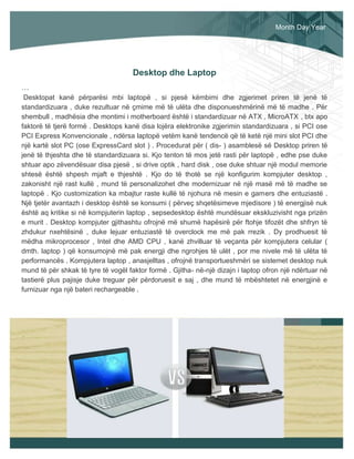 Ç'fare eshte desktop | PDF