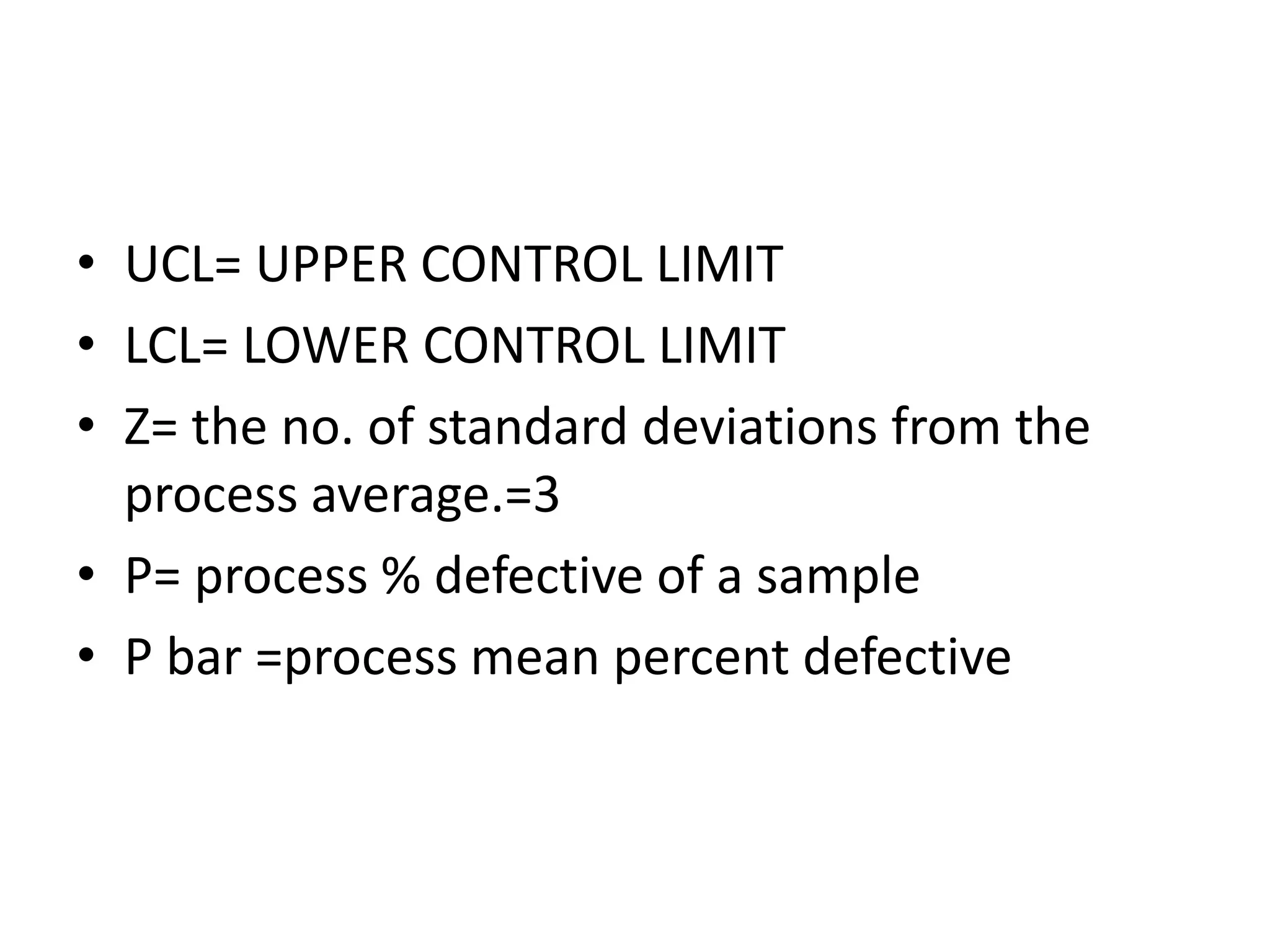 P chart & c-chart | PPTX
