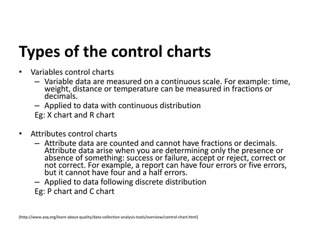 P chart & c-chart | PPTX | Science