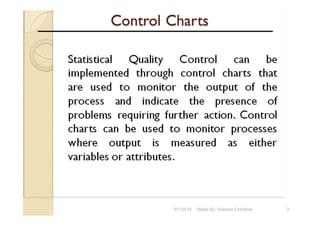 P chart for statistcial quality control | PPT