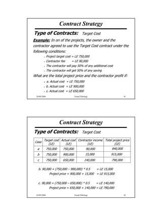 P contracts | PDF | Construction Industry | Industries
